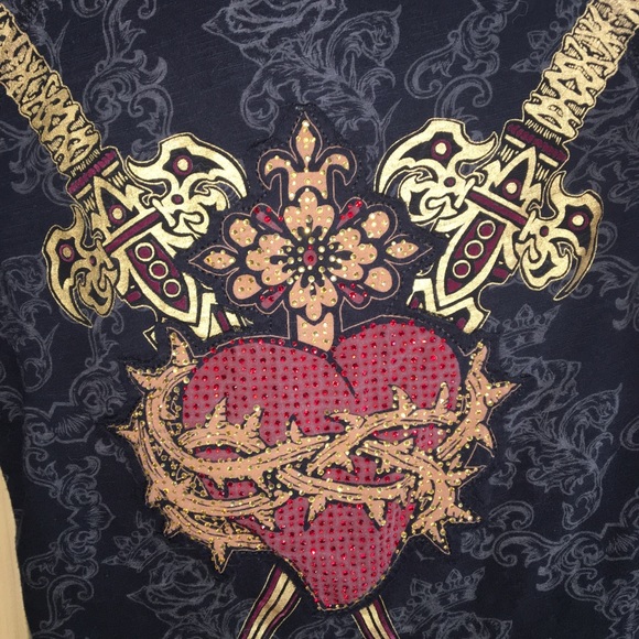 Rebel Spirit | Tops | Rebel Spirit Long Sleeve With Hood | Poshmark